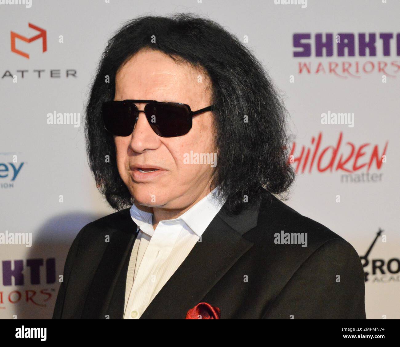 Gene Simmons at the Children Matter NGO first annual gala in Beverly ...