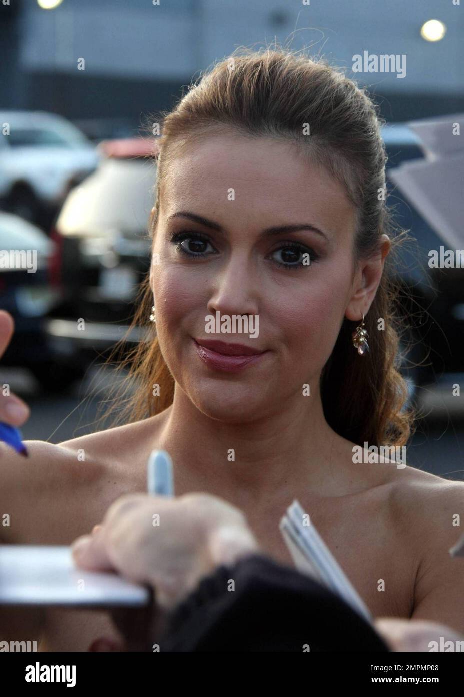 Alyssa Milano at the Children Mending Hearts Third Annual Peace Please ...