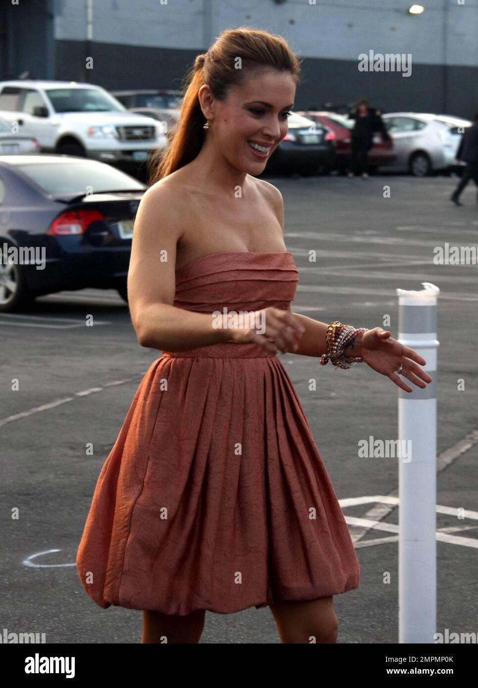 Alyssa Milano at the Children Mending Hearts Third Annual Peace Please ...