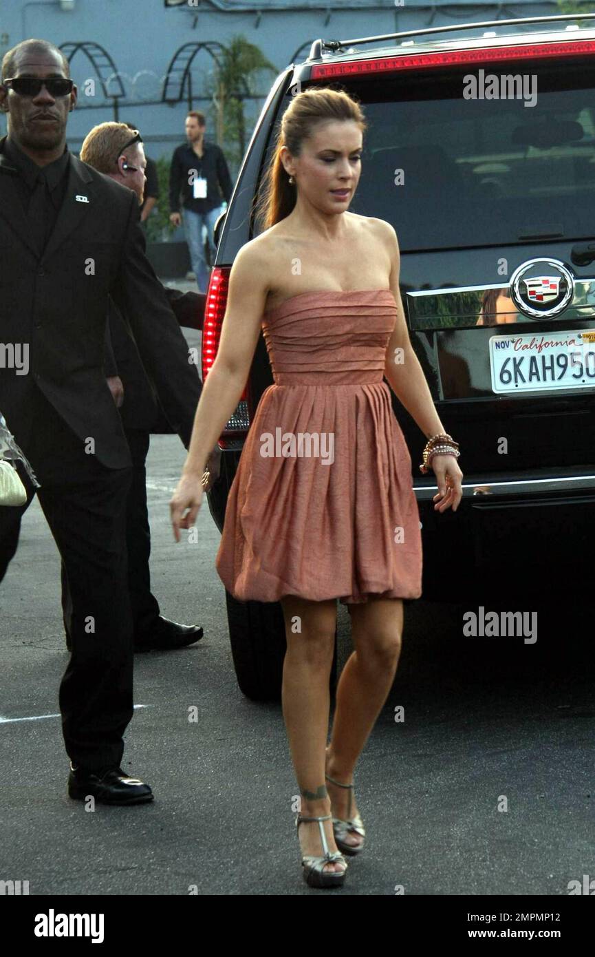 Alyssa Milano at the Children Mending Hearts Third Annual Peace Please ...