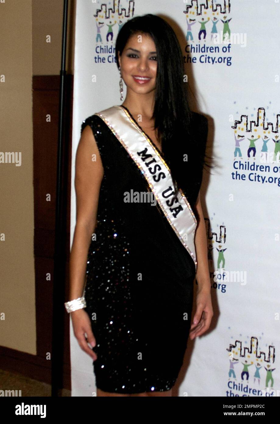 Miss USA Rima Fakih at the benefit gala for ÒChildren of the CityÓ ...