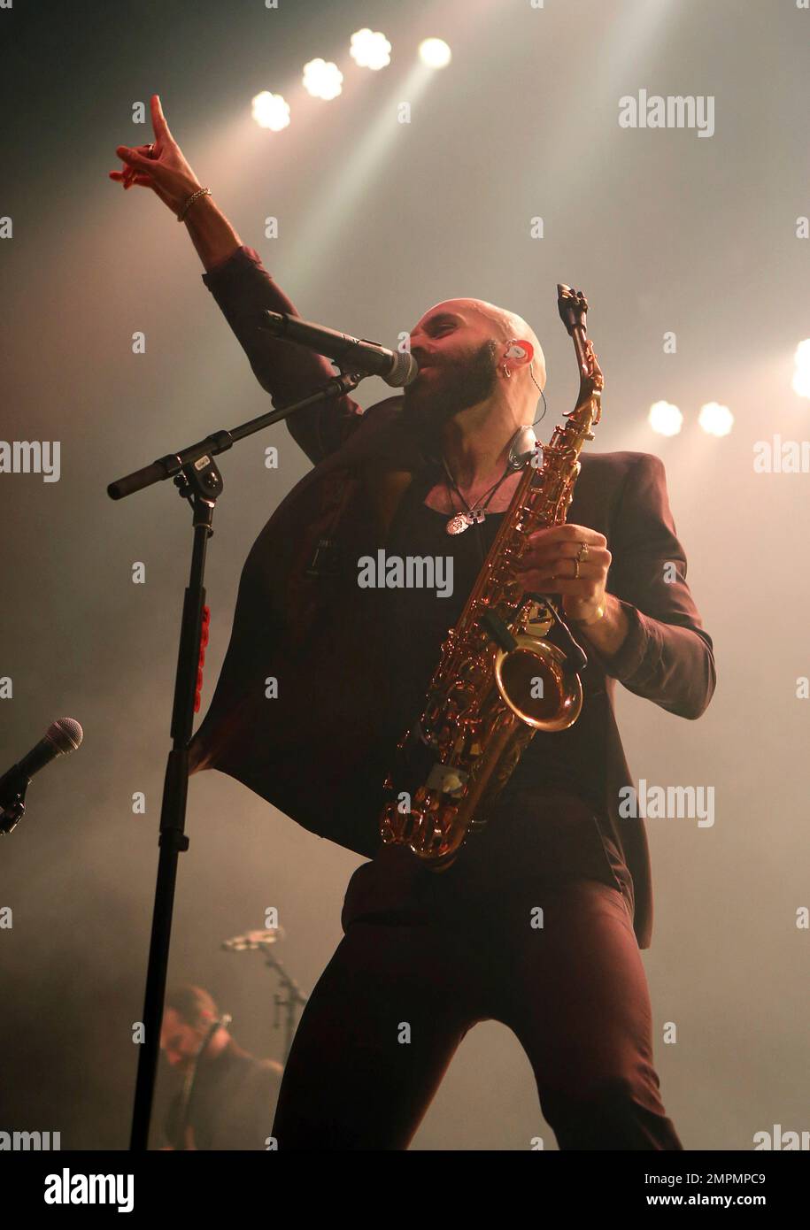 Sam Harris with X Ambassadors perform during Radio 105.7 Presents The ...