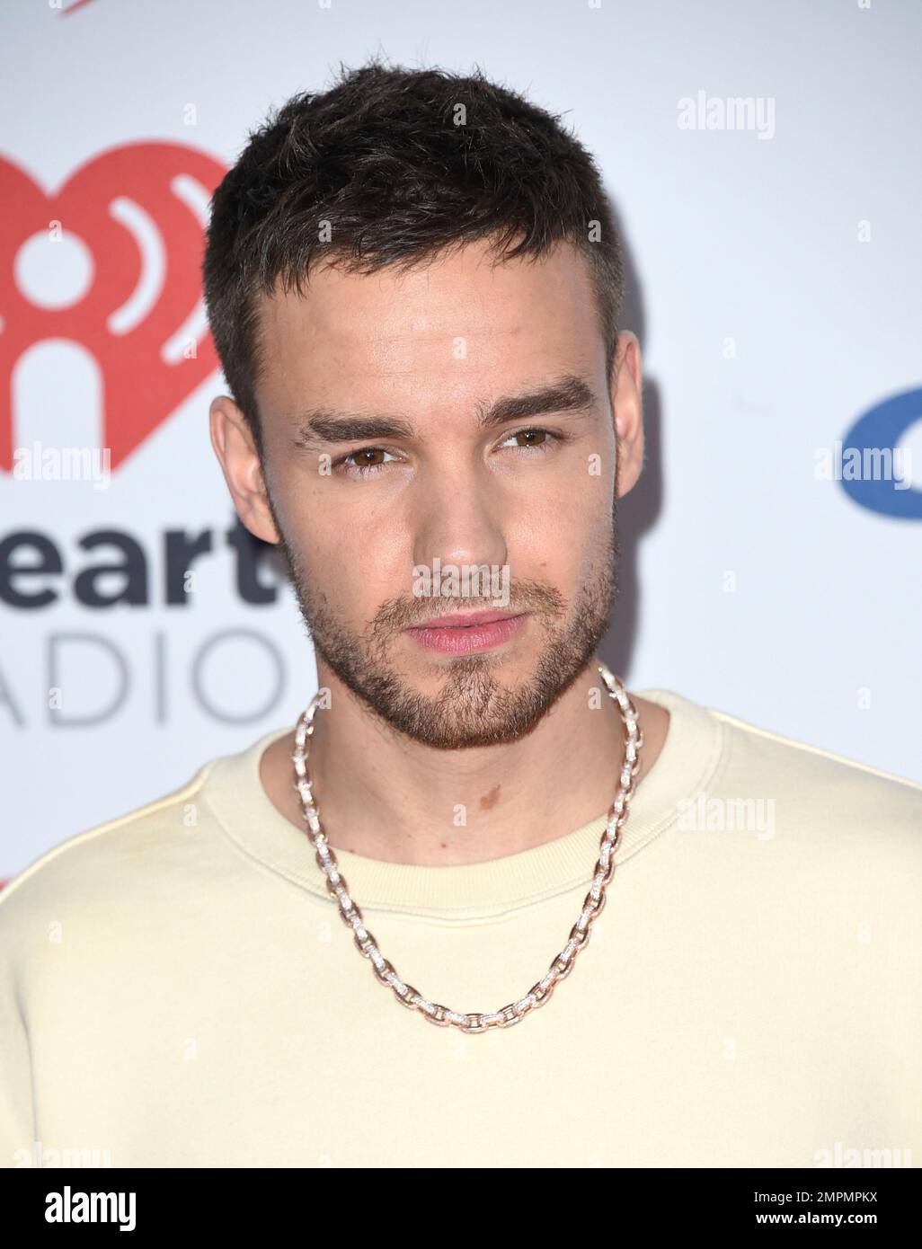 Liam Payne arrives at Jingle Ball at The Forum on Friday, Dec. 1, 2017 ...