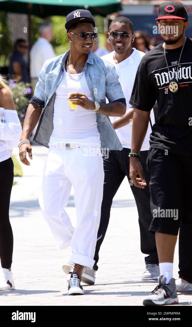 UK rapper Chipmunk films a video for his hit song "Take Off" featuring ...