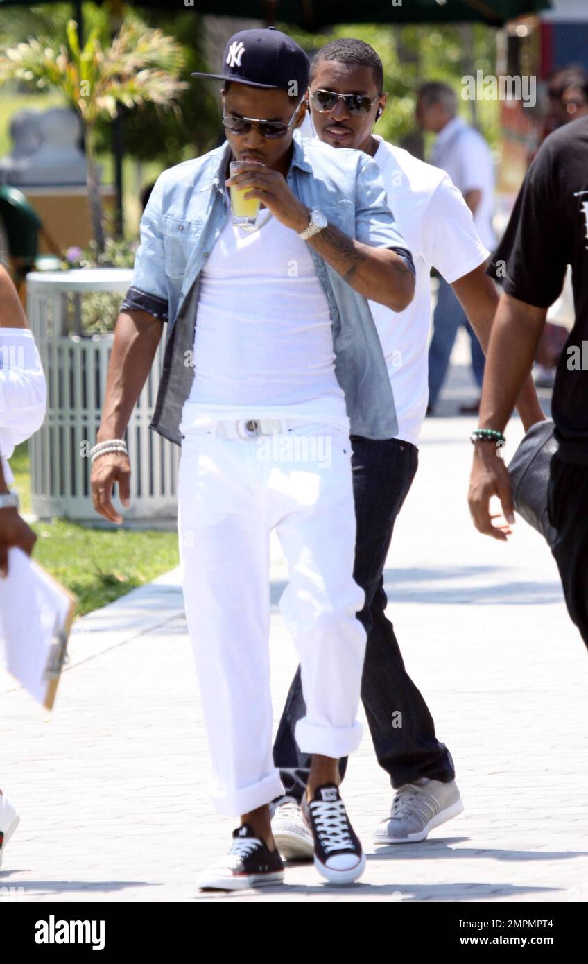 UK rapper Chipmunk films a video for his hit song "Take Off" featuring ...