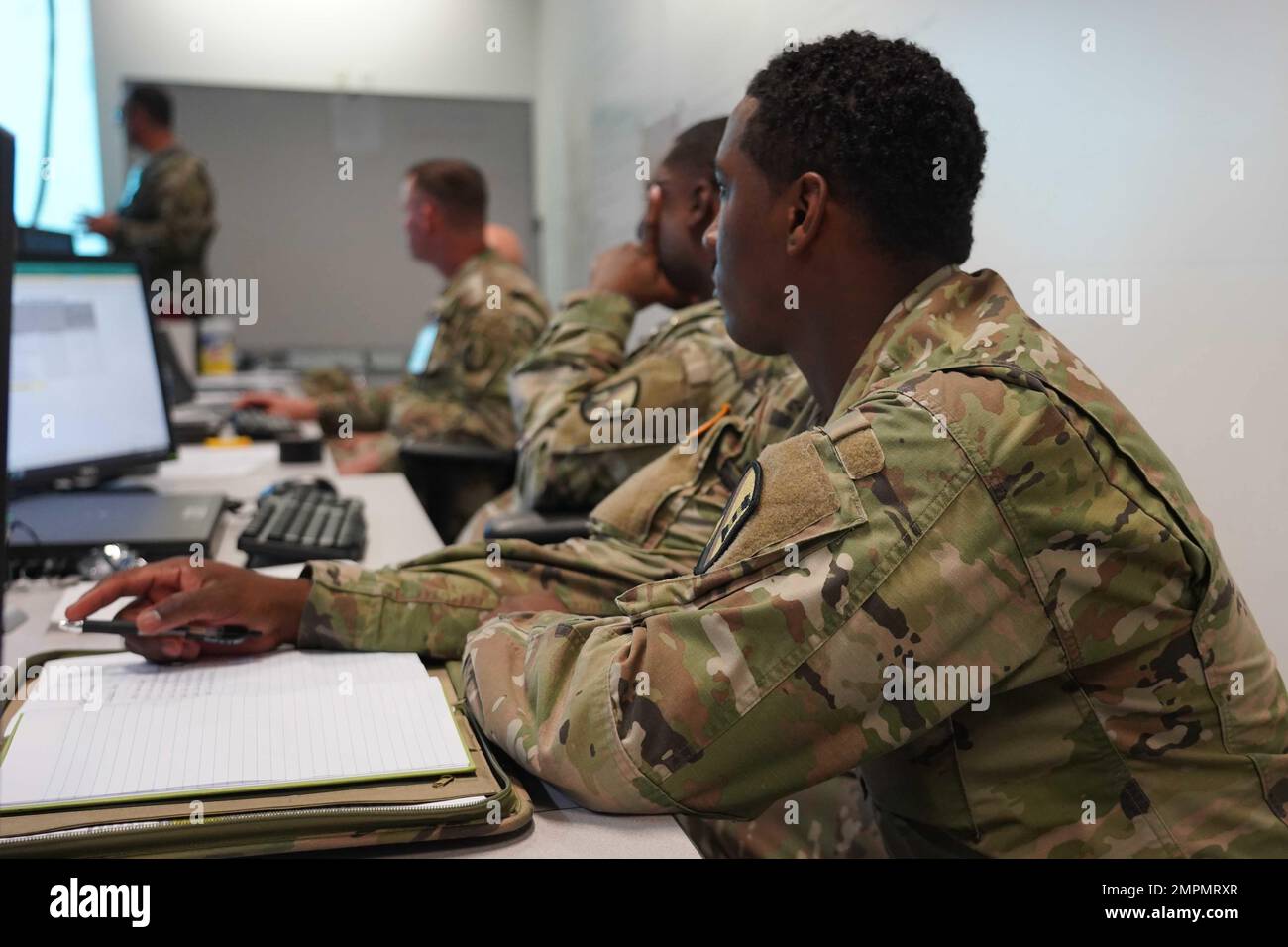 Louisiana National Guardsmen assigned to the 225th Engineer Brigade ...