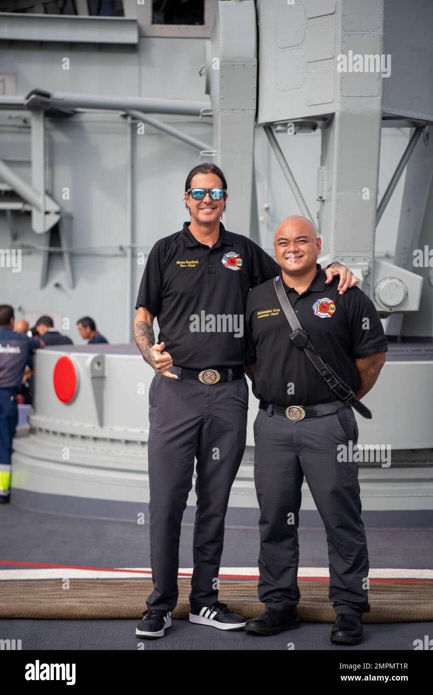 NAVAL STATION ROTA, Spain ( November 4, 2022)- Fire Chief Shane ...