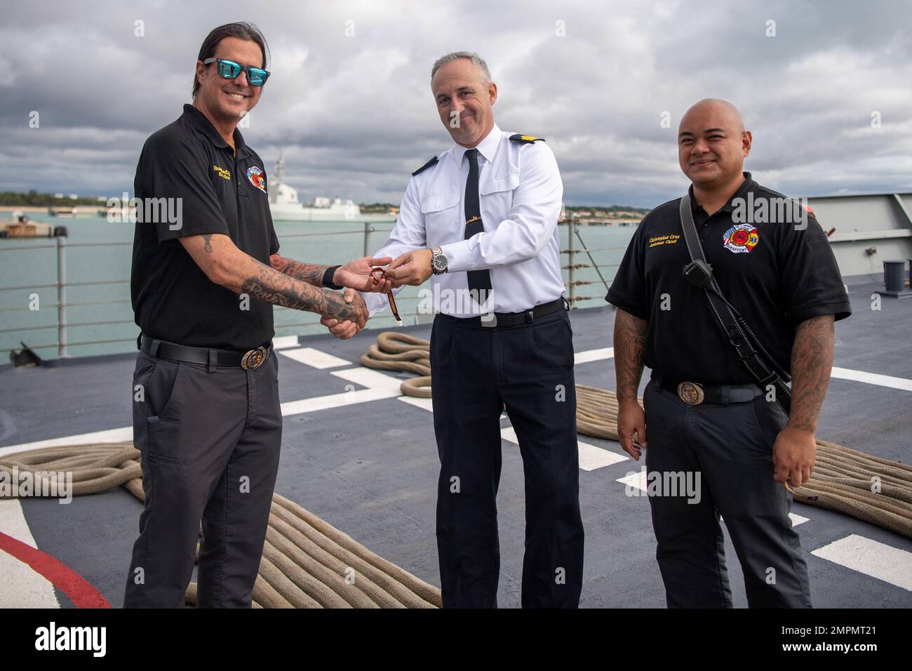 NAVAL STATION ROTA, Spain ( November 4, 2022)- Fire Chief Shane ...