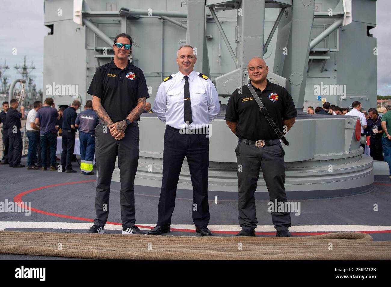 NAVAL STATION ROTA, Spain ( November 4, 2022)- Fire Chief Shane ...