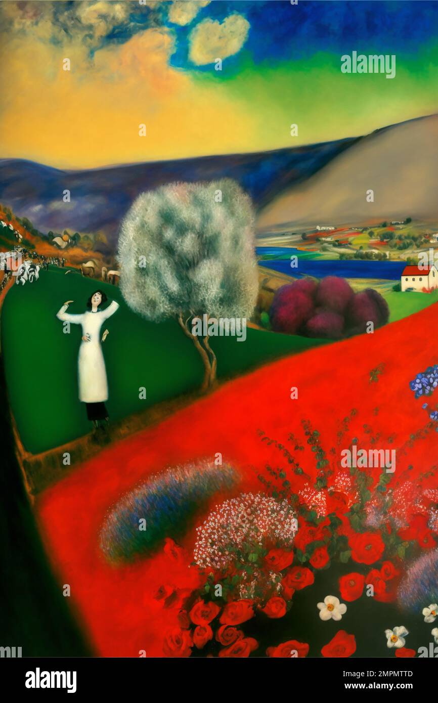 Marc chagall style hi-res stock photography and images - Alamy