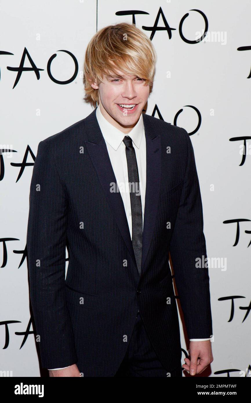 "Glee" actor Chord Overstreet celebrates his 22nd birthday at TAO ...