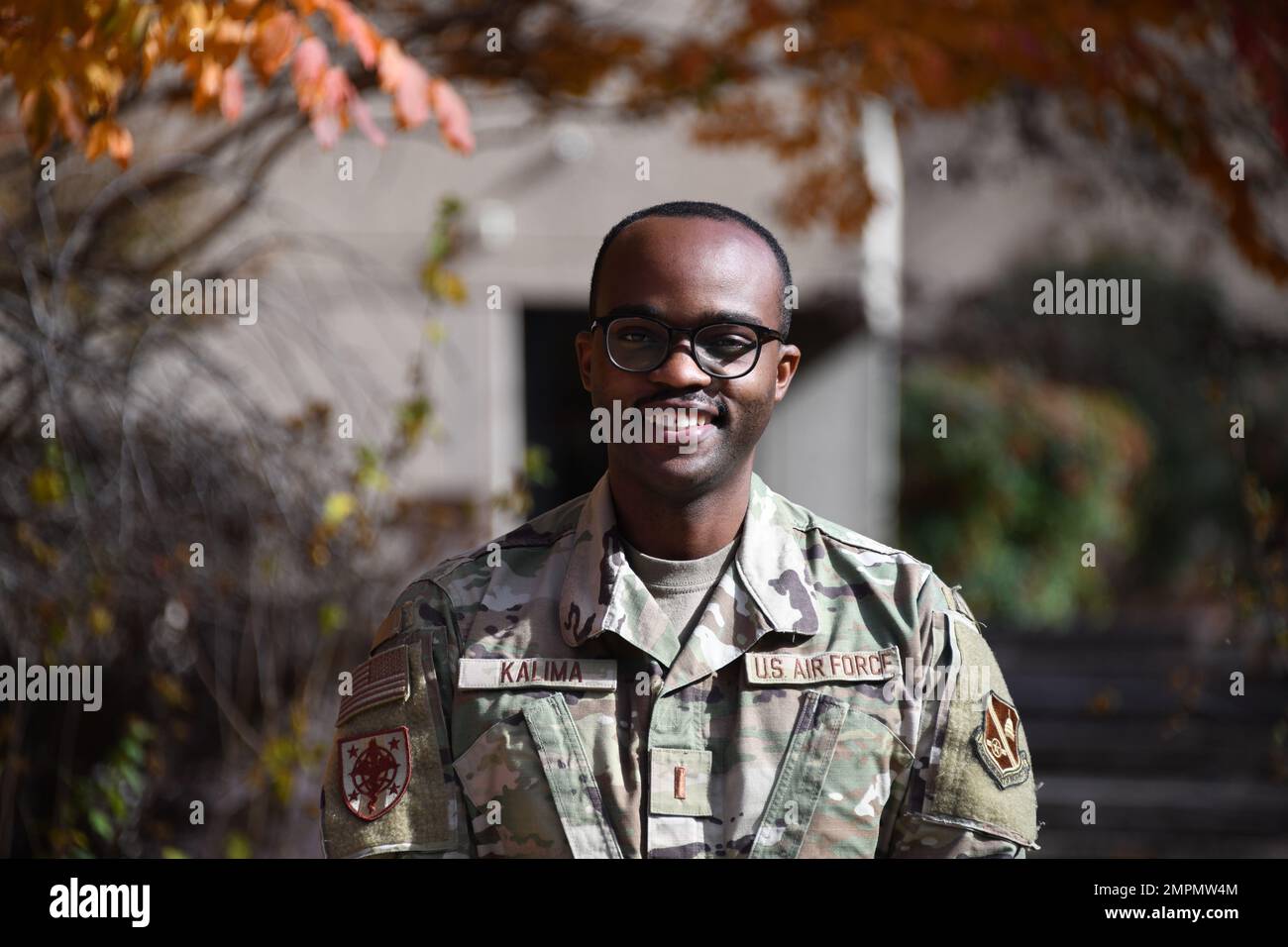 United States Air Force 2nd Lt. Jean Bertrand Kalima came to the United ...