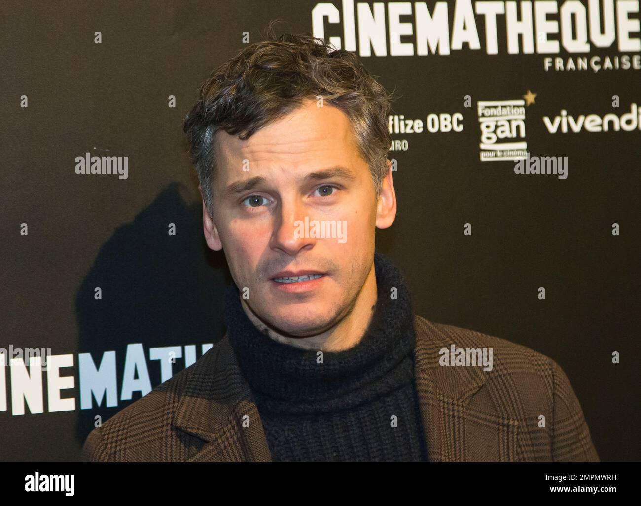 French actor Nicolas Giraud poses during a photocall prior to the ...
