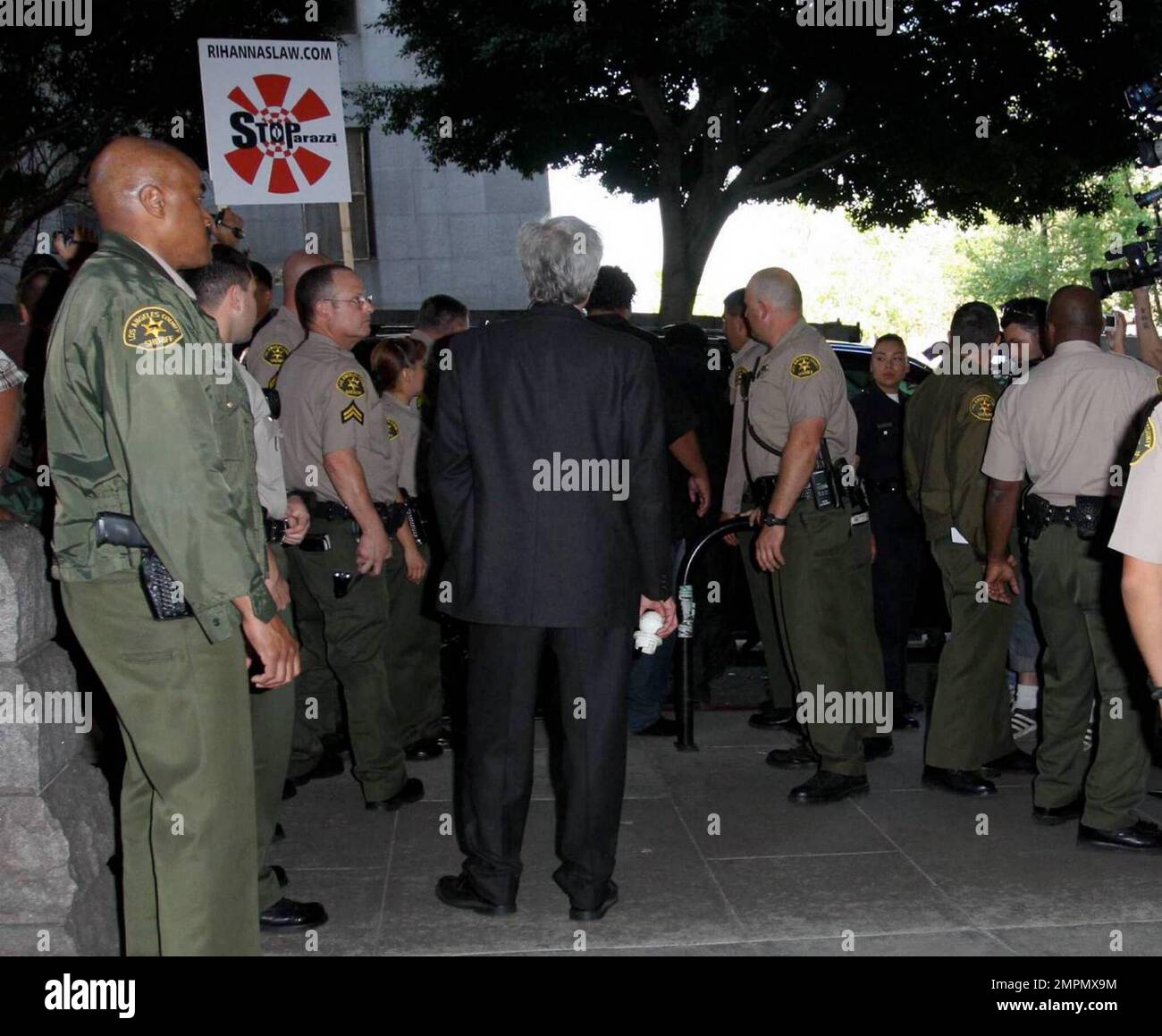 A subdued Chris Brown pleaded not guilty today to felony charges during ...