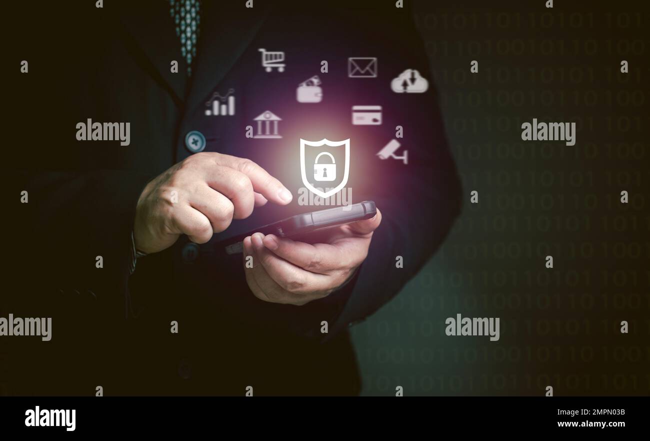 Cyber privacy futuristic key in hi-res stock photography and images - Alamy