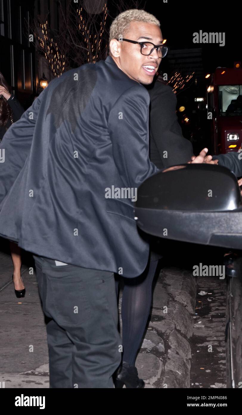 Chris brown good morning america hi-res stock photography and images ...