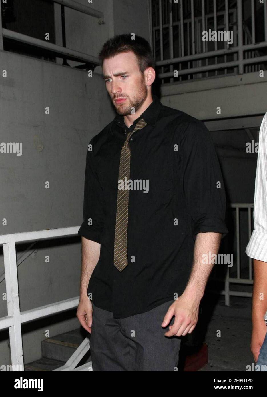 Actor Chris Evans leaves the nightclub My House after a night out in ...