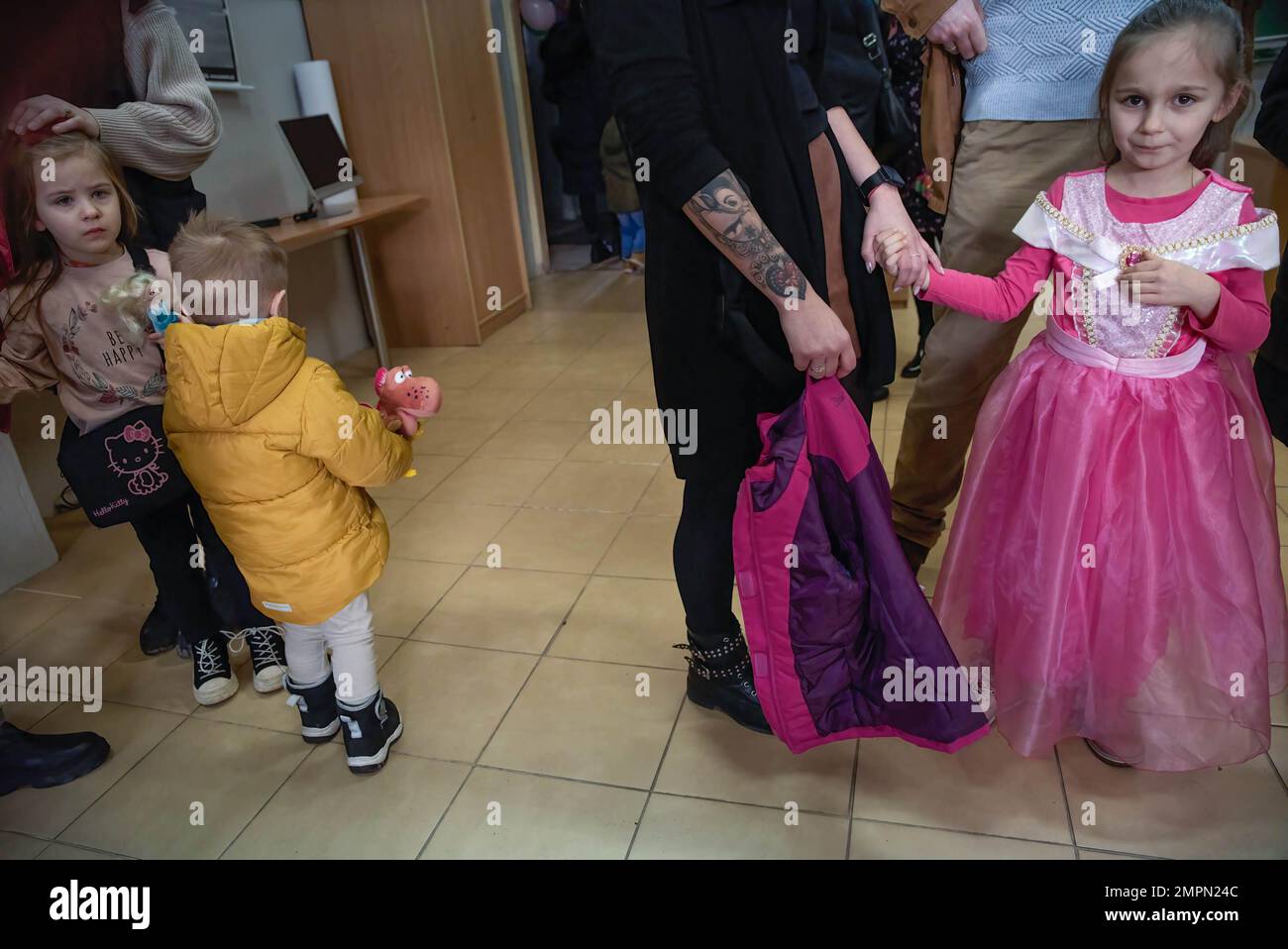 Children take part during the event. The WO?P Finale is a one-day ...