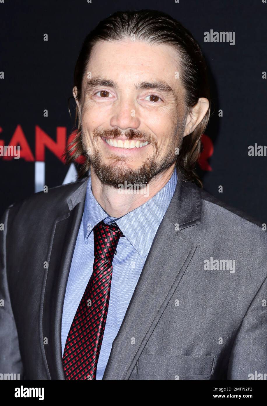 Ryan Kiser arrives at the Los Angeles premiere of "Gangster Land" at ...
