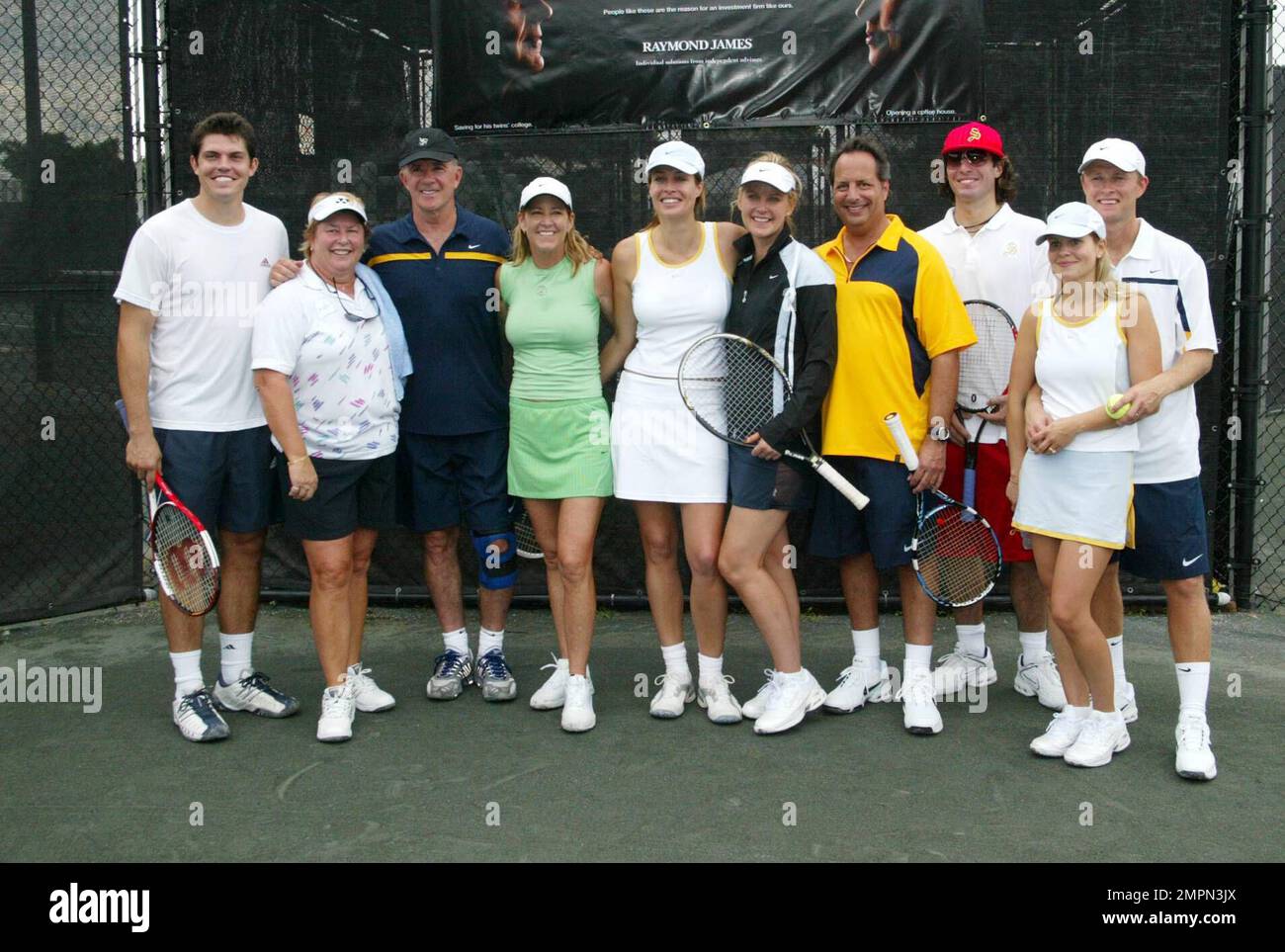 The Chris Evert/Raymond James Pro-Celebrity Tennis Classic Day One ...