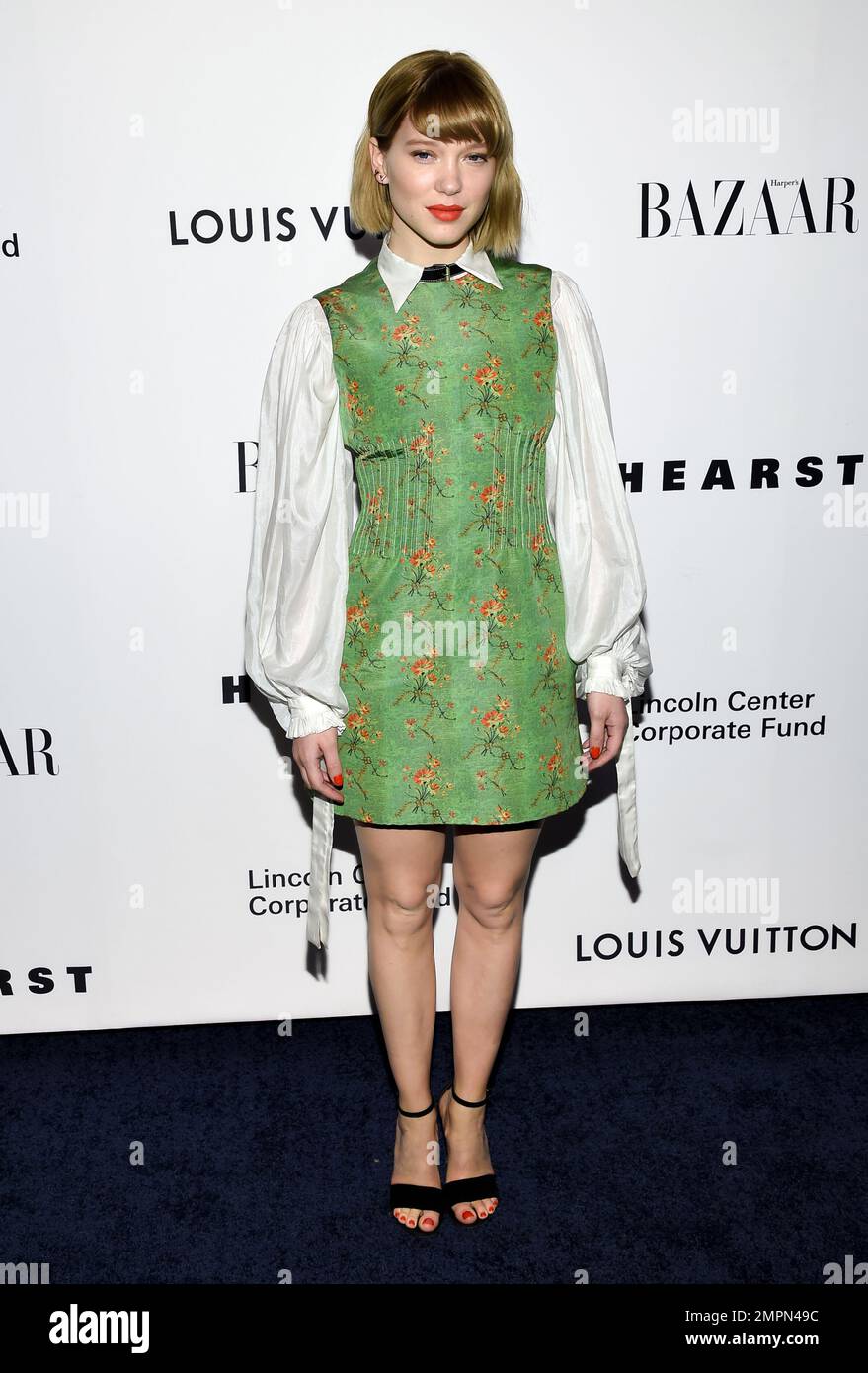 French actress Lea Seydoux attends the Lincoln Center Corporate Fund ...