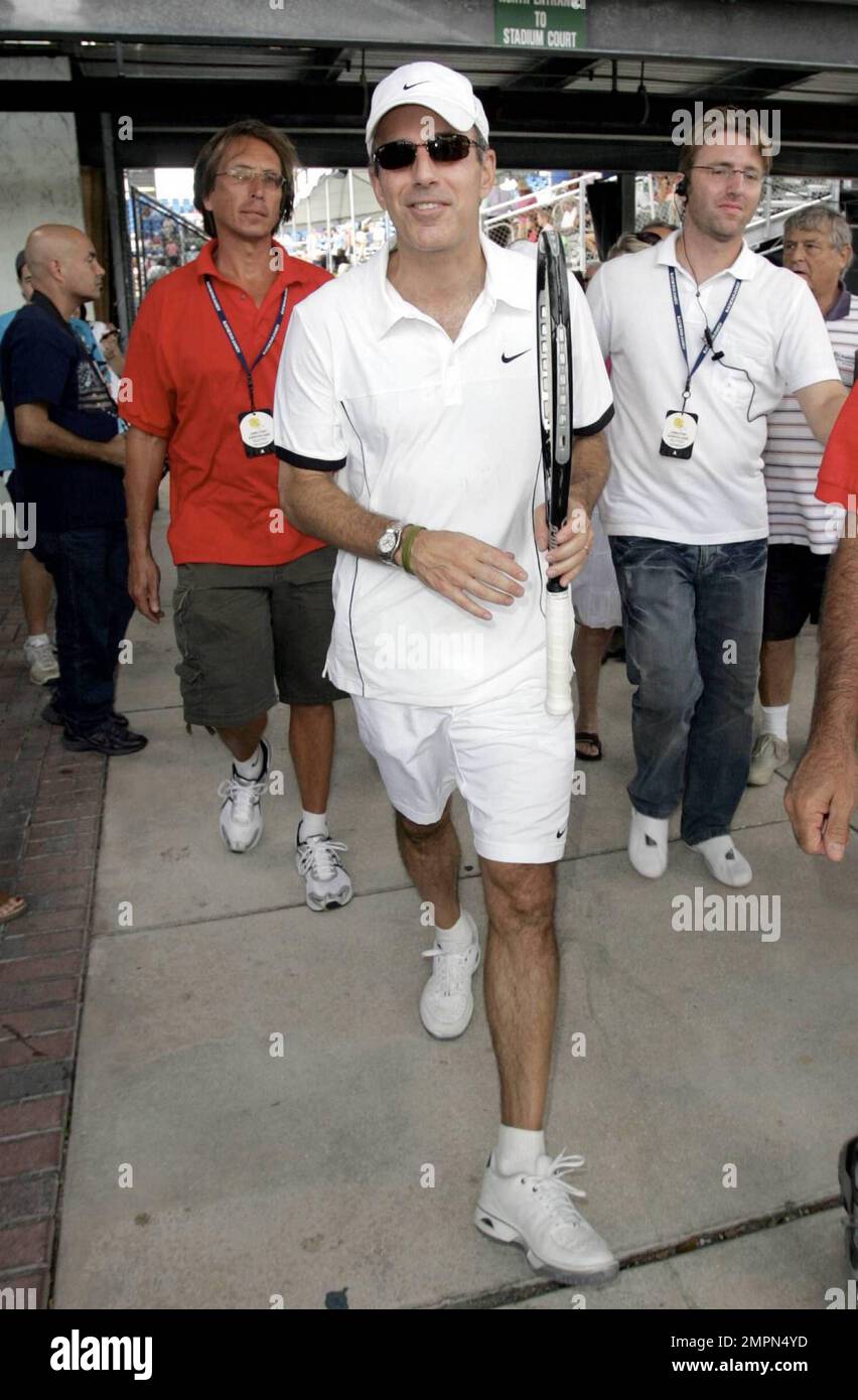 Popular American television journalist, Matt Lauer, attends the 20th ...