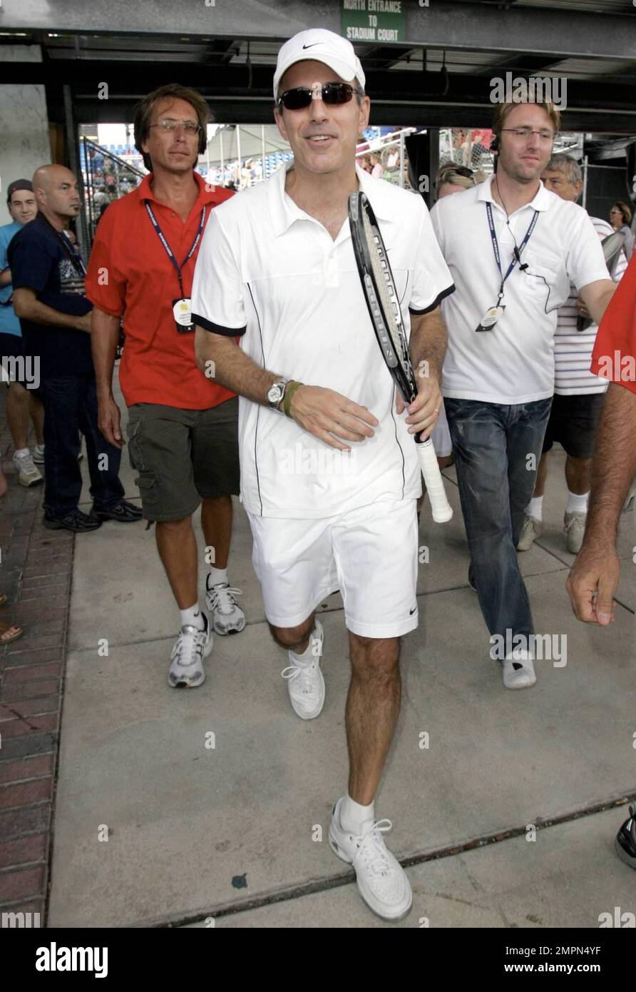 Popular American television journalist, Matt Lauer, attends the 20th ...