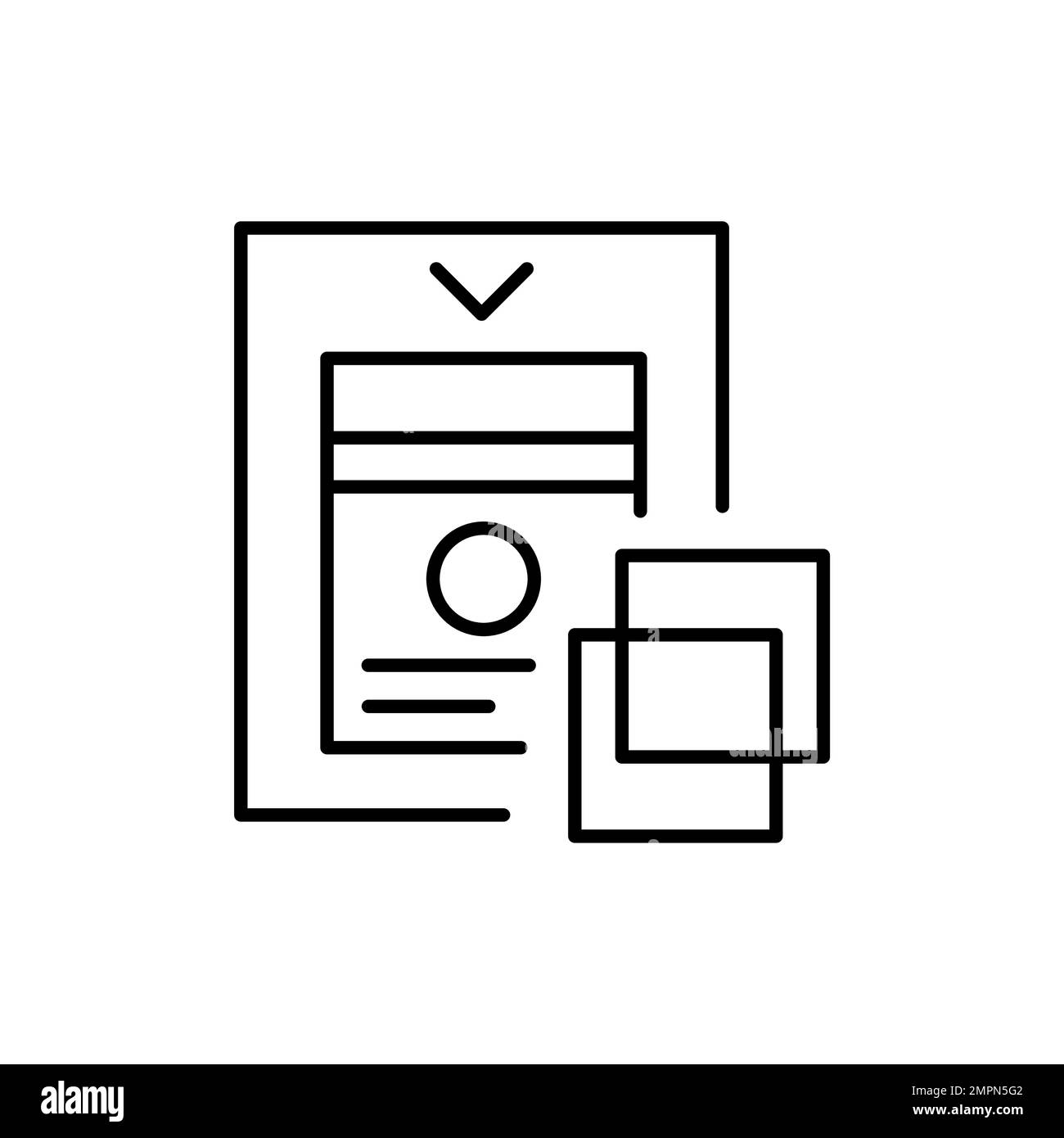 Sterile gauze pads color line icon. First aid. Medical help Stock ...