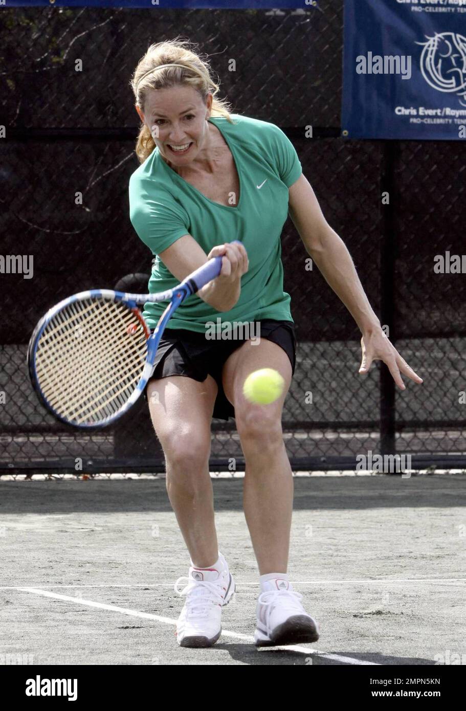 Actress Elizabeth Shue takes part in the 20th Annual Chris Evert ...