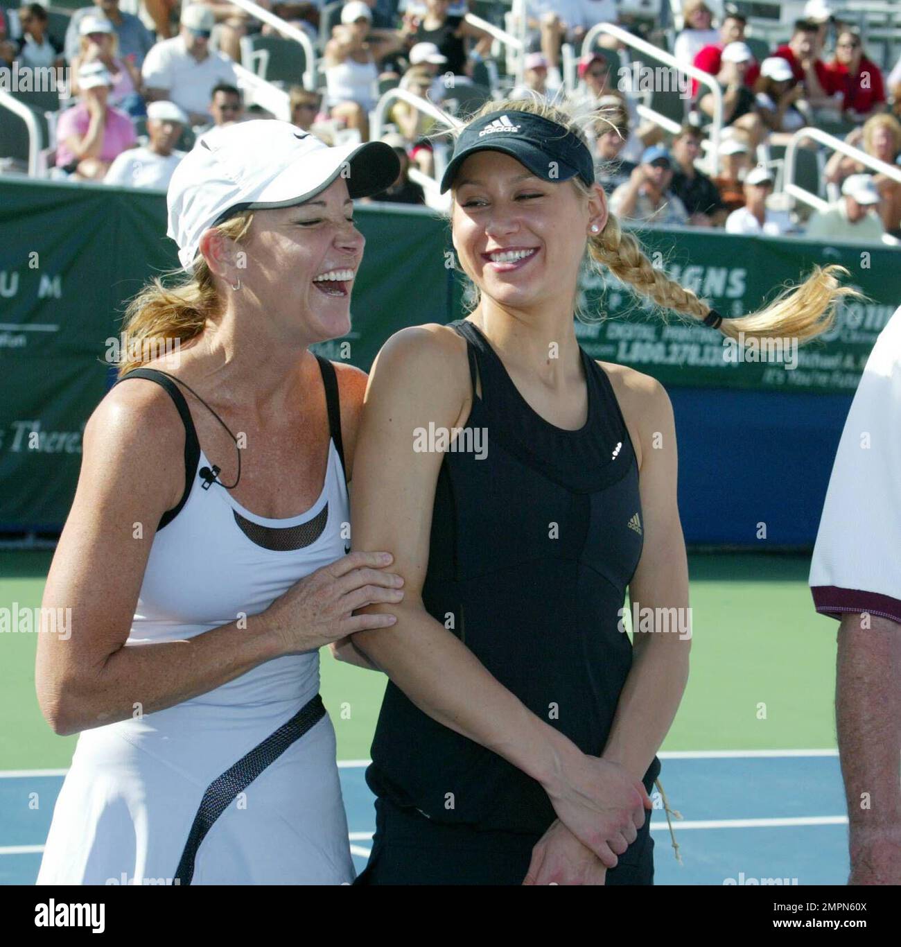 Chris Evert/Raymond James Pro-Celebrity Tennis Classic Day 3 attended ...