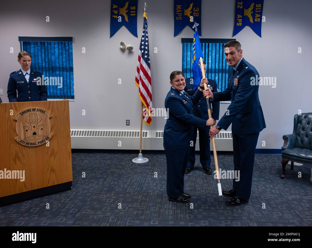 Col. Kathleen LaBahn, 911th Airlift Wing Mission Support Group ...