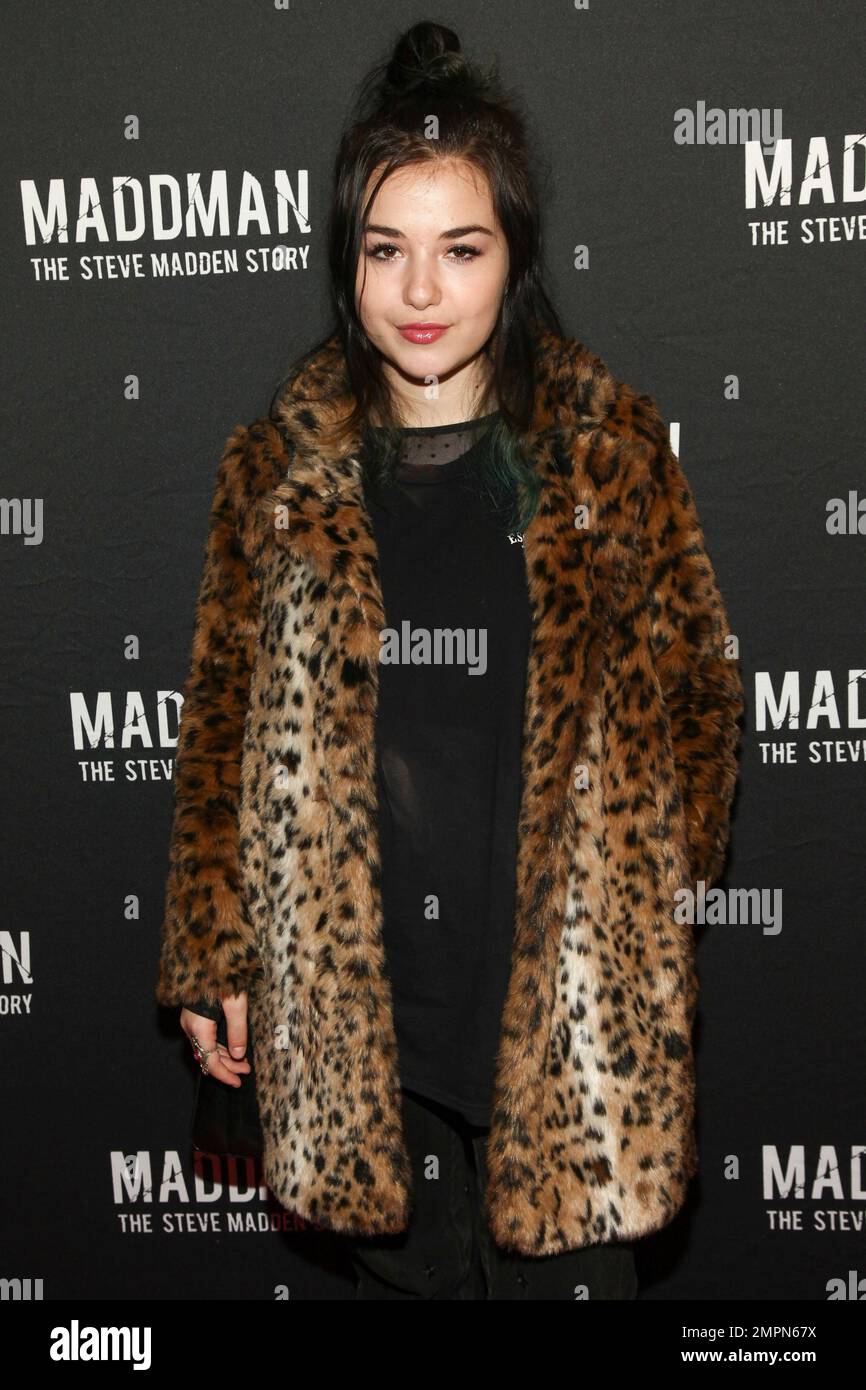 EZI attends the premiere of "Maddman: The Steve Madden Story" at iPic ...