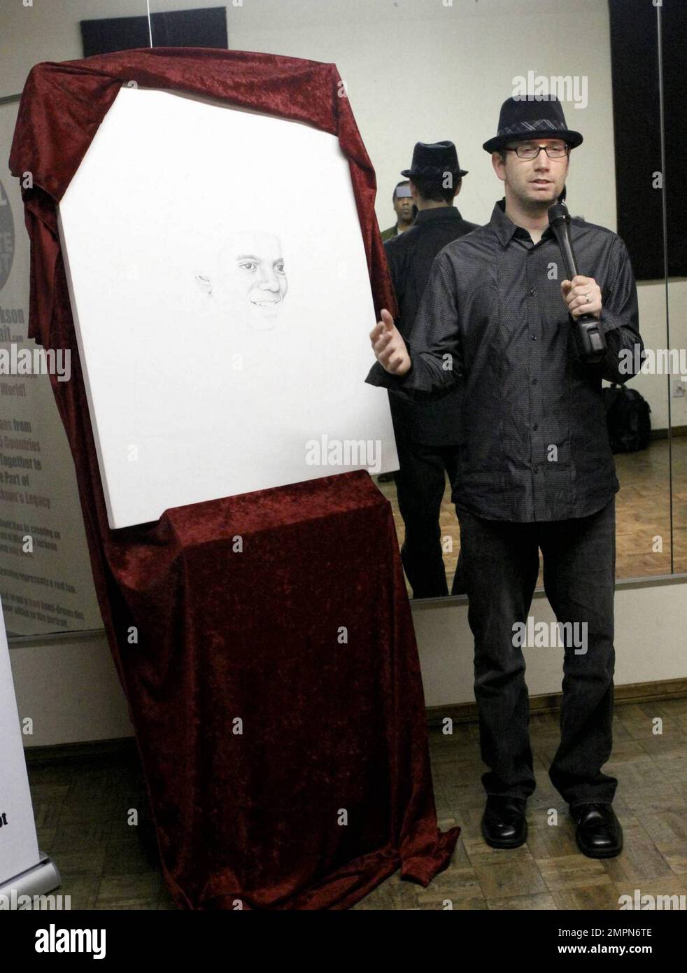 Chris Judd receives his dot in the "I'm a Dot in the Michael Jackson ...