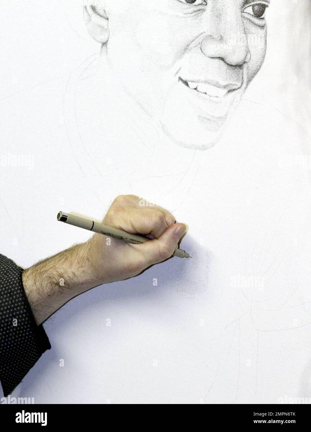 Chris Judd receives his dot in the "I'm a Dot in the Michael Jackson ...