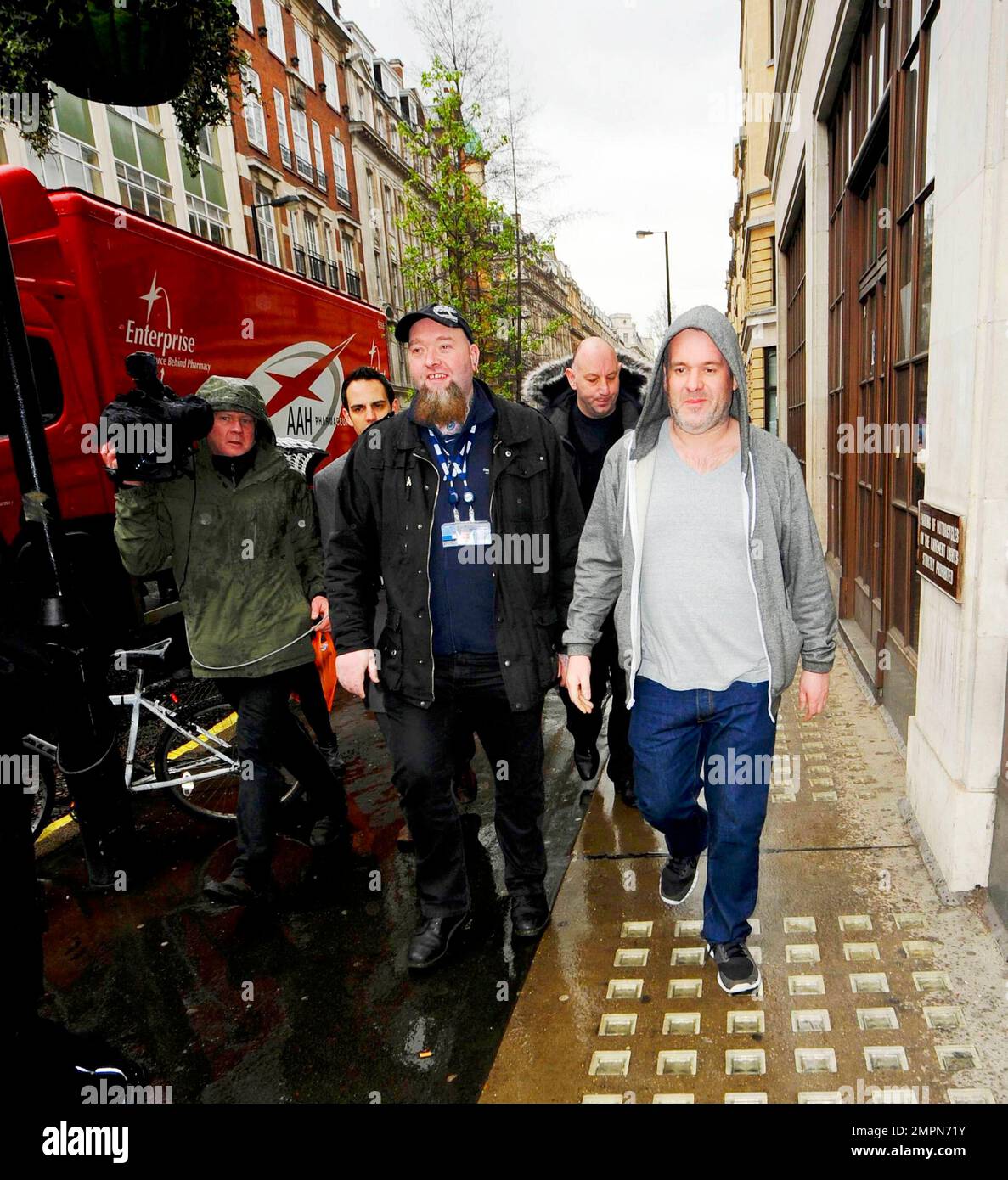 On Red Nose Friday BBC Radio DJs Chris Moyles and Comedy Dave (aka ...
