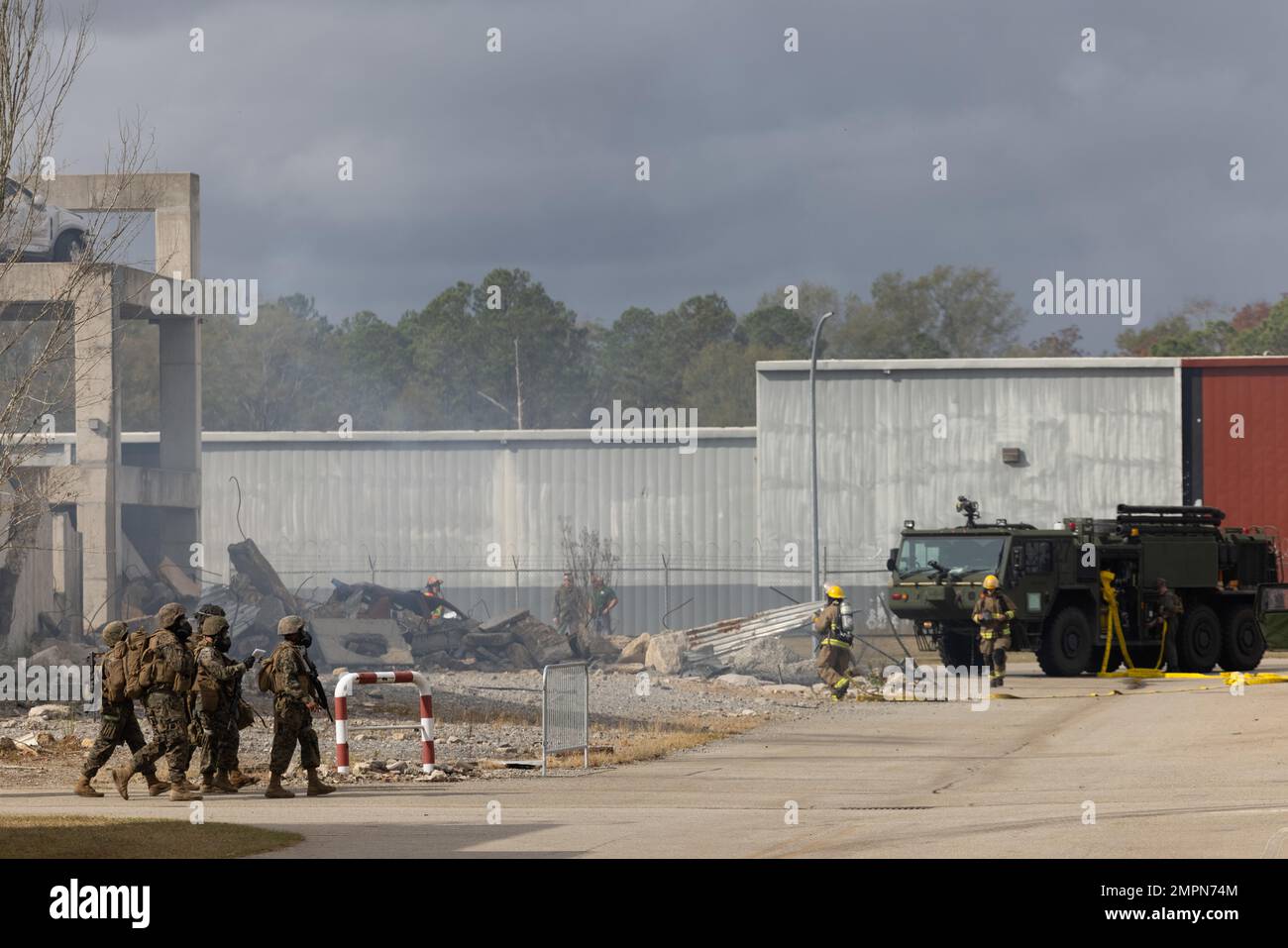 U.S. Marines with Marine Wing Support Squadron (MWSS) 273, Marine Air ...