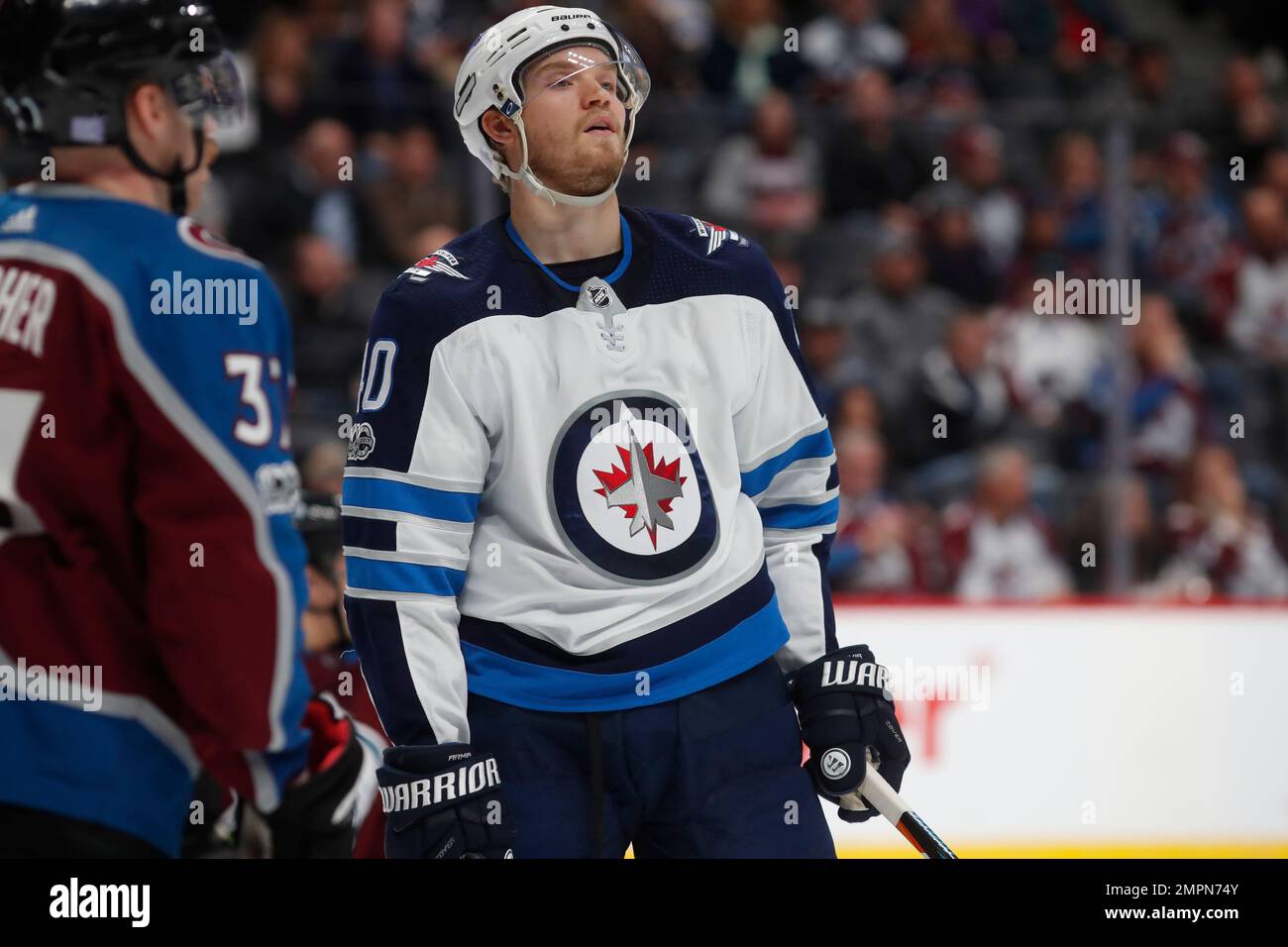 Winnipeg Jets right wing Joel Armia (40) in the second period of an NHL ...