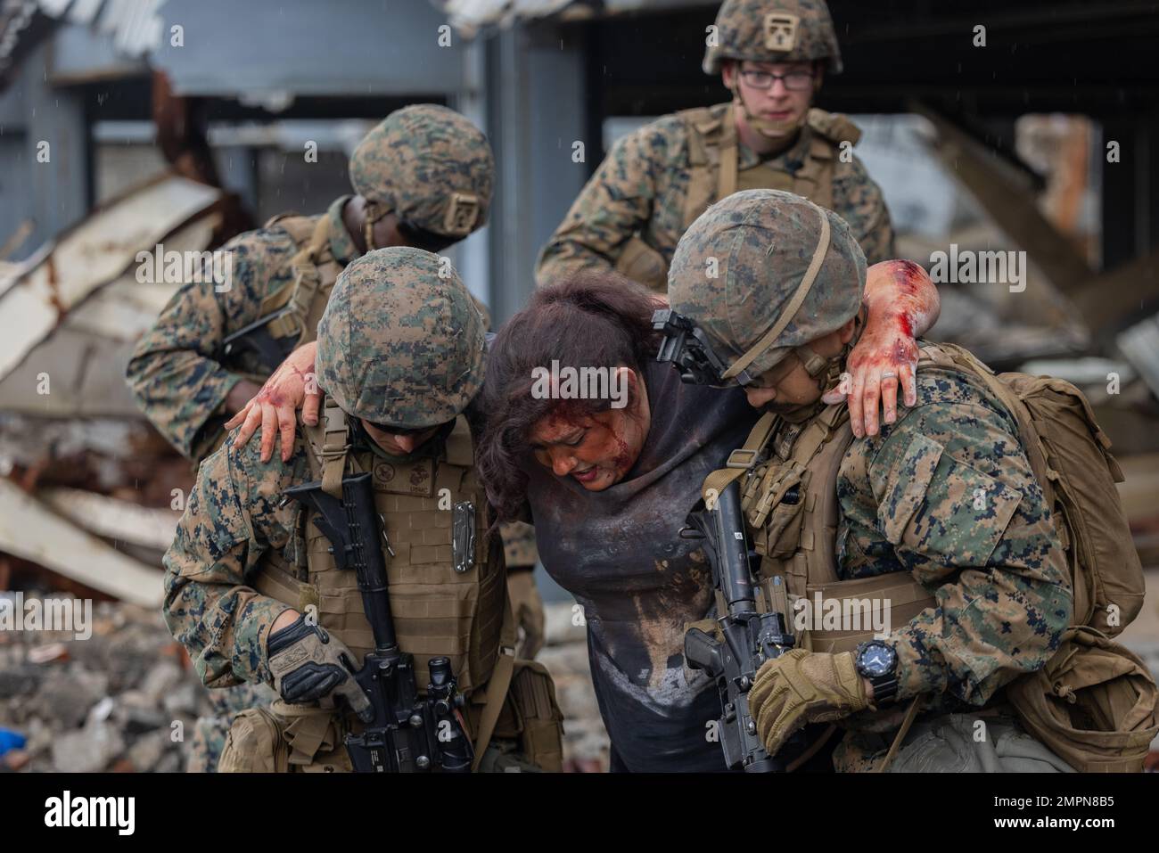 U.S. Marines with Marine Wing Support Squadron (MWSS) 273, Marine Air ...