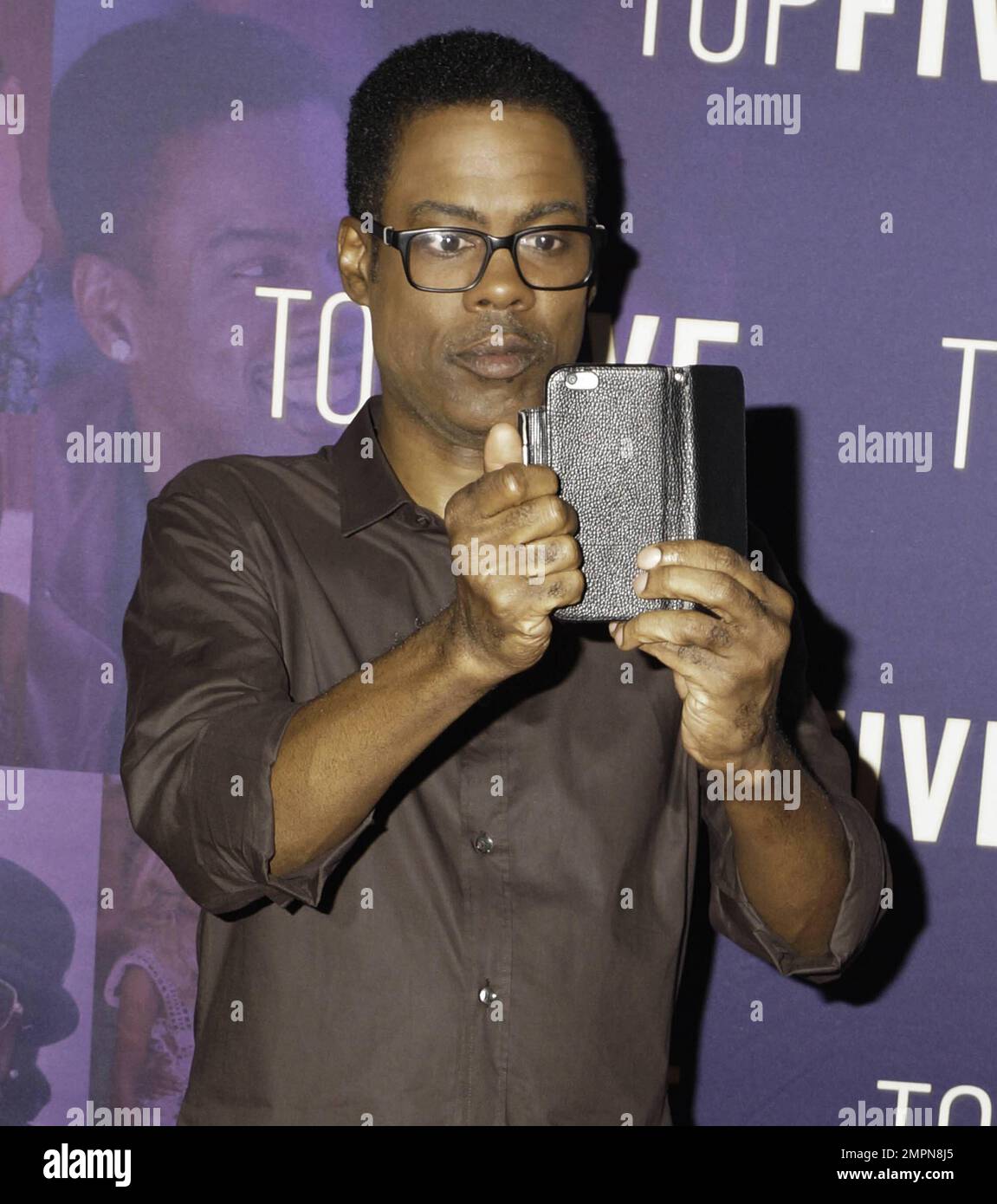 Comedian Chris Rock at the Australian Premiere of "Top Five" in Sydney ...
