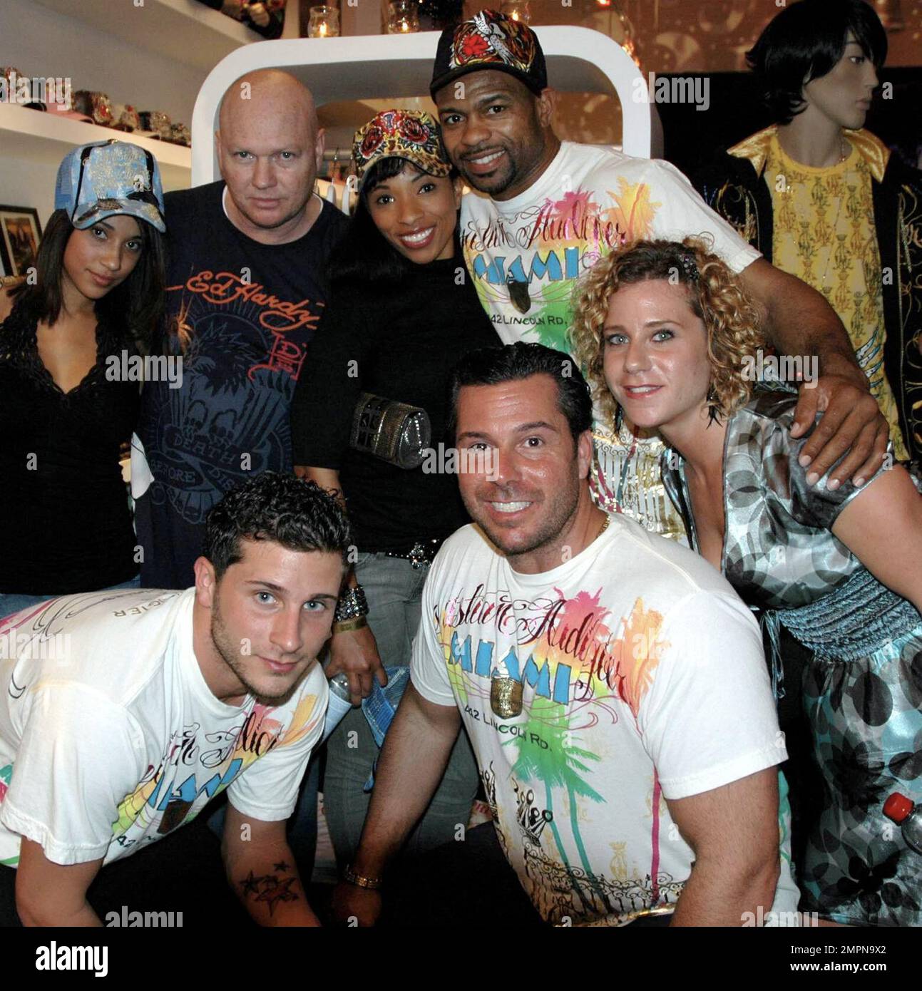 Christian Audigier celebrates the opening of his Flagship store on ...