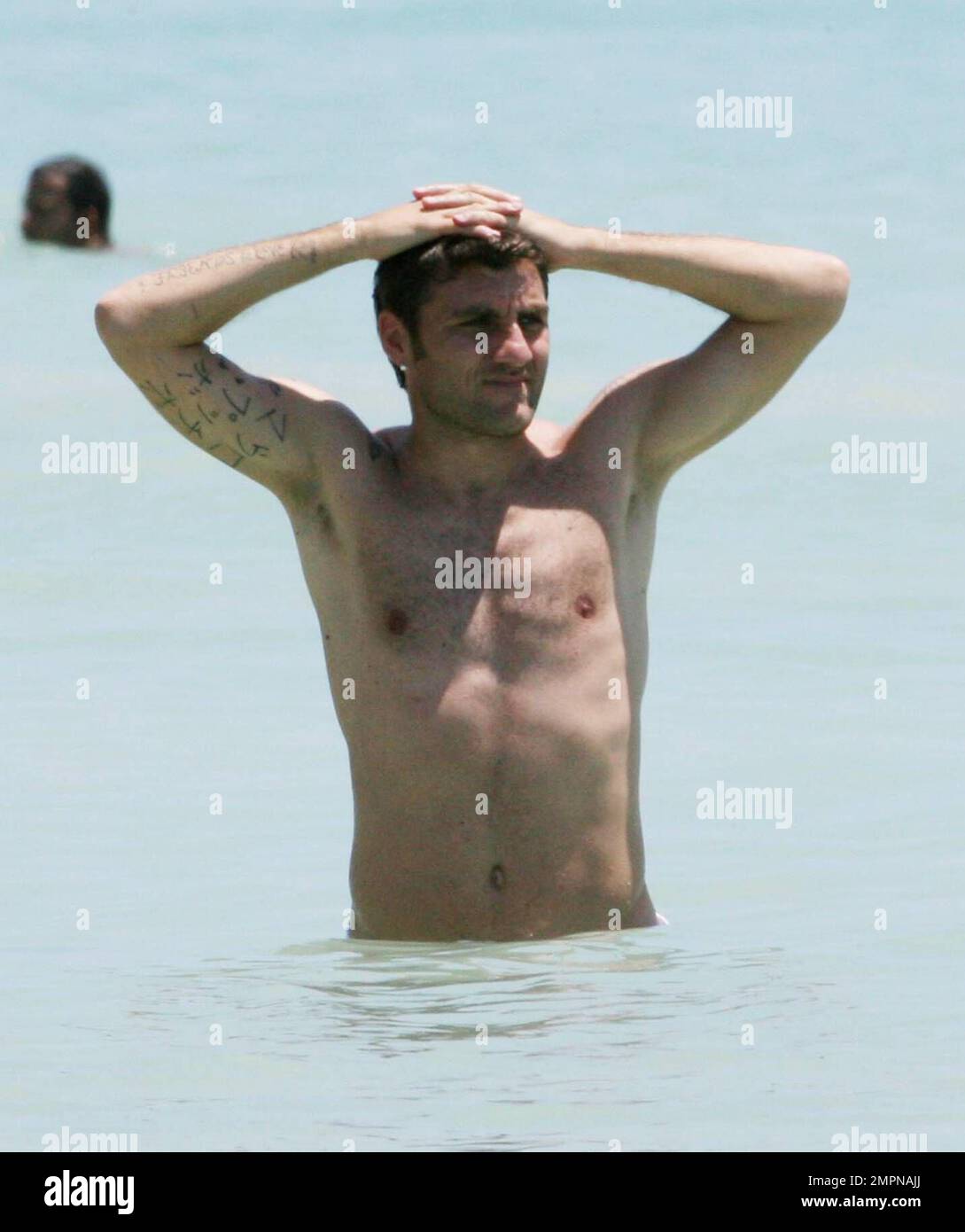 Italian soccer star Christian 'Bobo' Vieri and super hot girlfriend ...