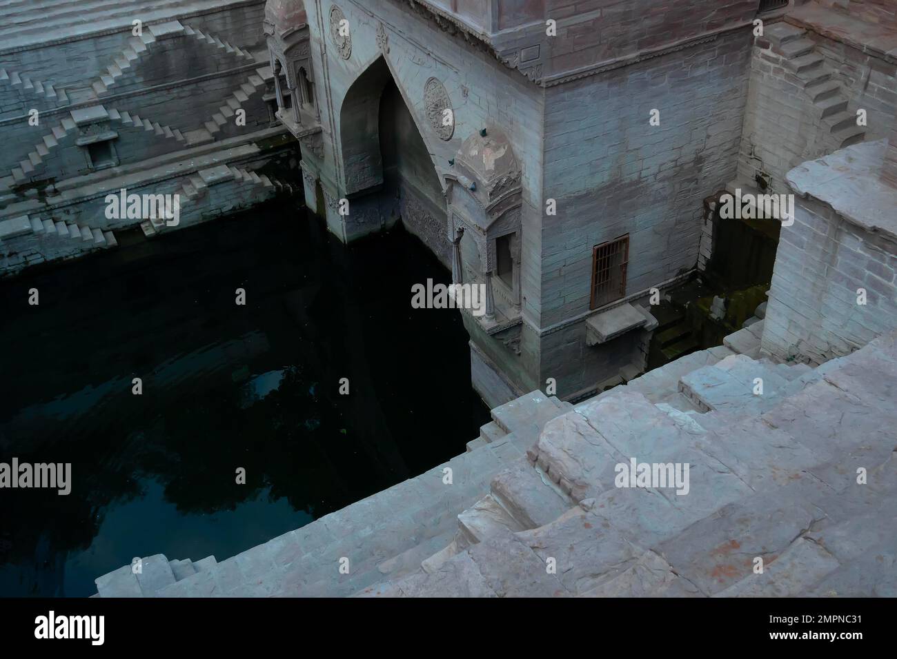 Toorji's Step Well, Toorji ki Jhalara, built in 1740s.Hand carved step ...
