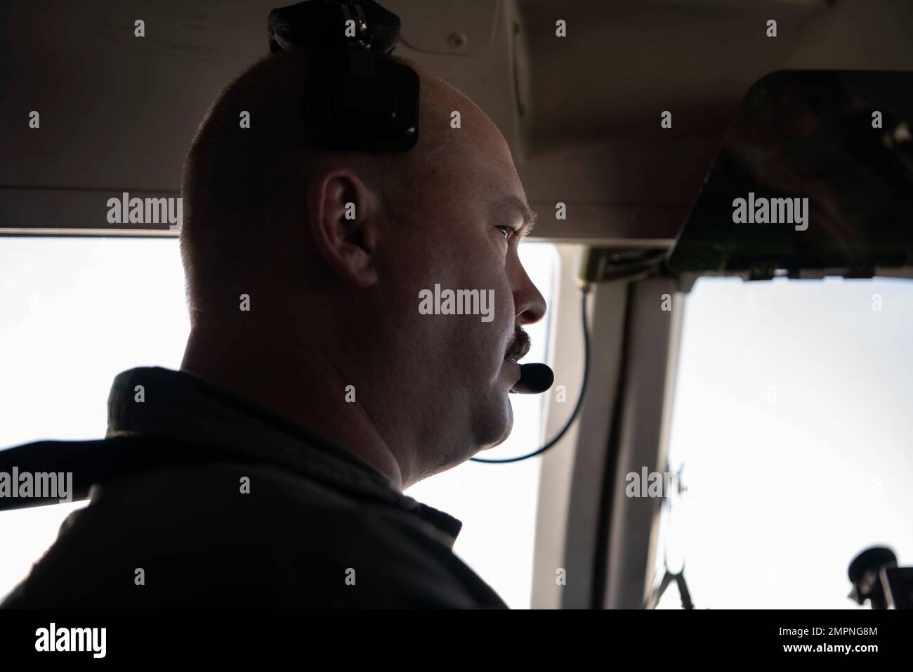 U.S. Air Force Master Sgt. Matthew Metz, 9th Air Refueling Squadron, KC ...