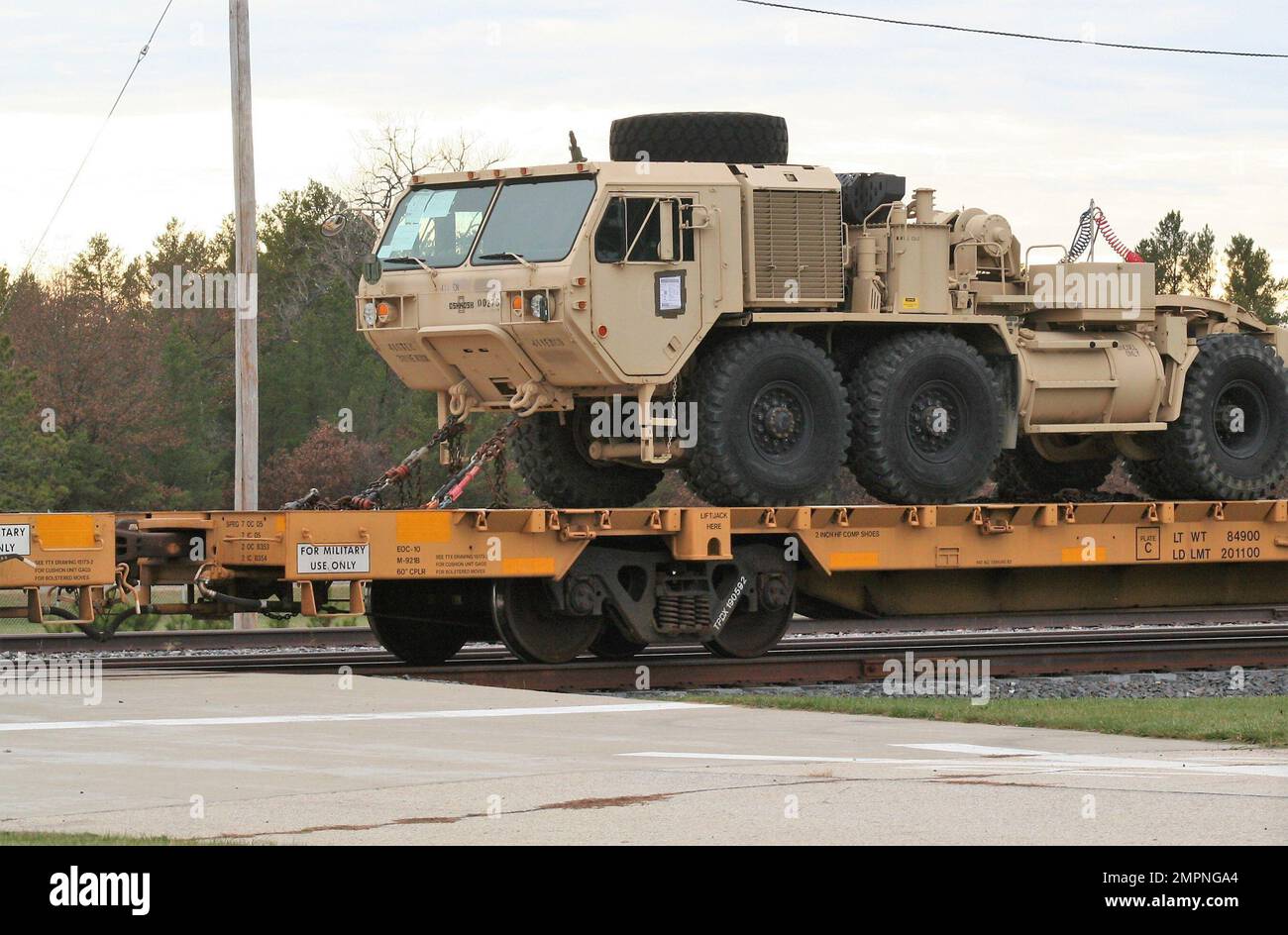 Railcars that were loaded by Soldiers with the Army Reserve’s 411th ...