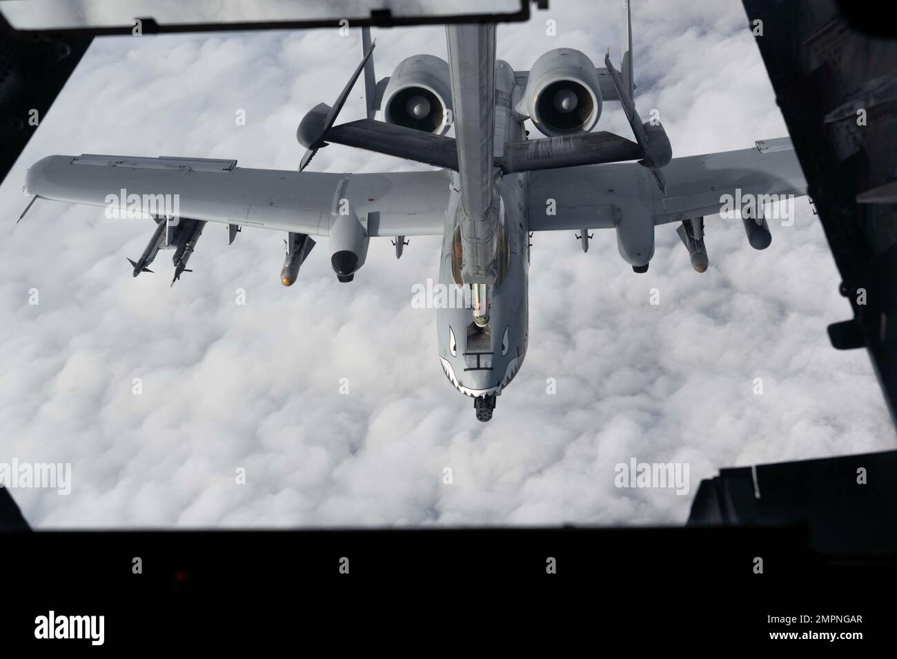 An A-10C Thunderbolt II assigned to Moody Air Force Base, Georgia ...