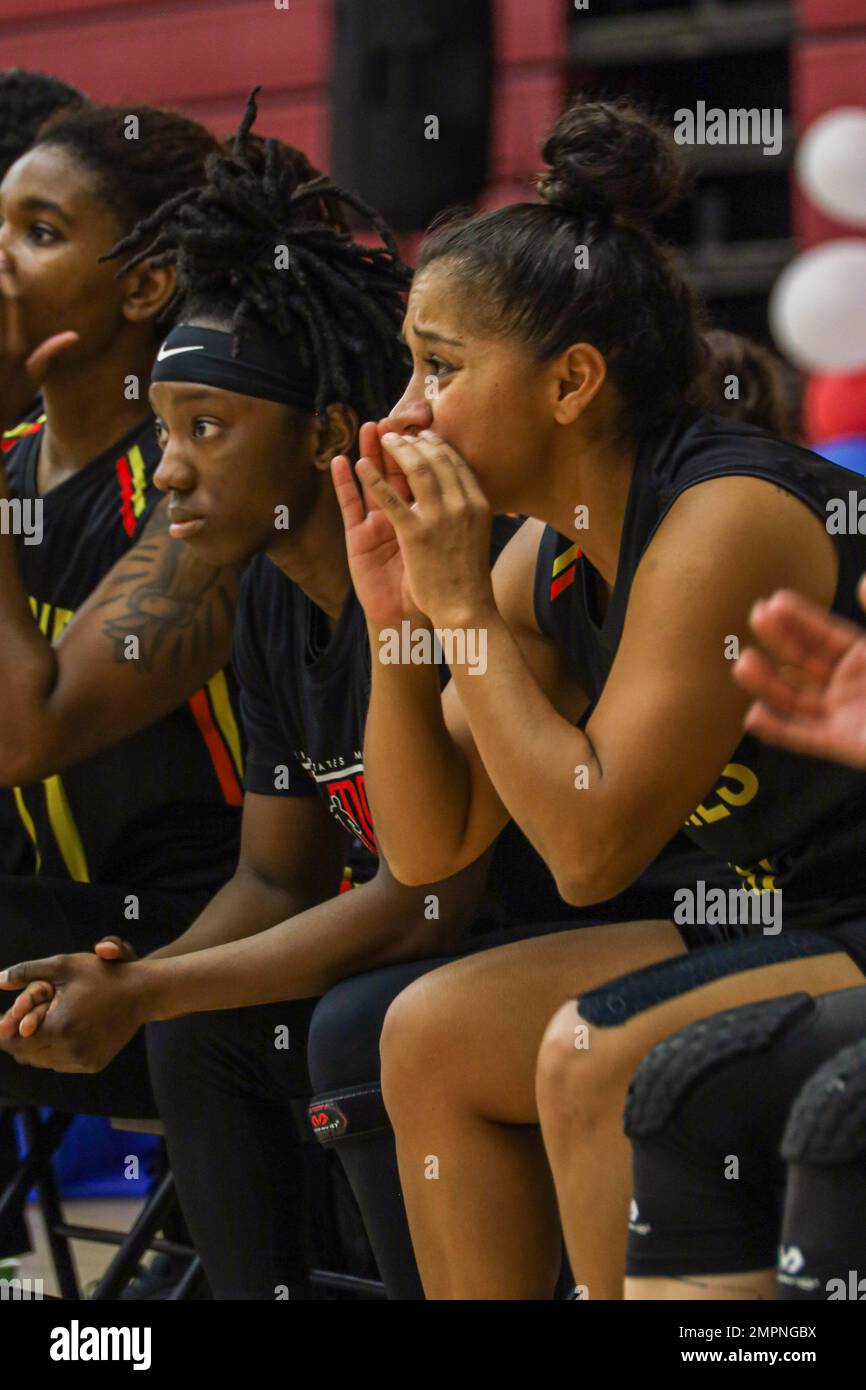 U.S. Marine Corps 1st Sgt. Janet Marrufo, Charlie Company first ...