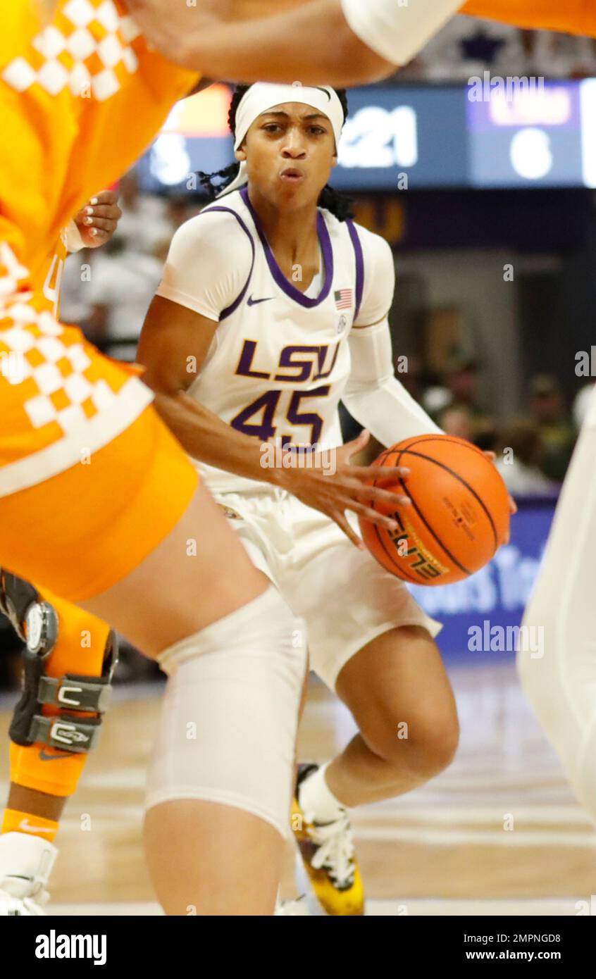 Baton Rouge, USA. 30th Jan, 2023. LSU Lady Tigers guard Alexis Morris ...