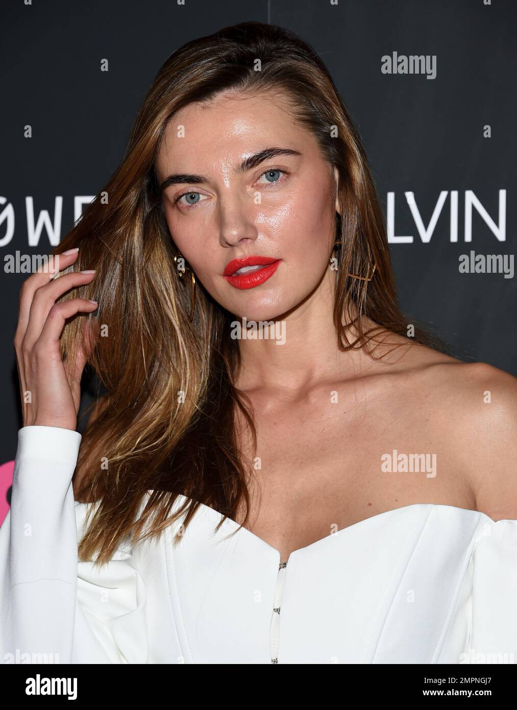 Alina Baikova attends the premiere of "I, Tonya" at Village East Cinema ...