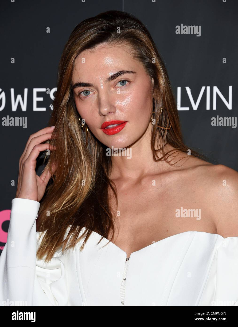 Alina Baikova attends the premiere of "I, Tonya" at Village East Cinema on Tuesday, Nov. 28 ...