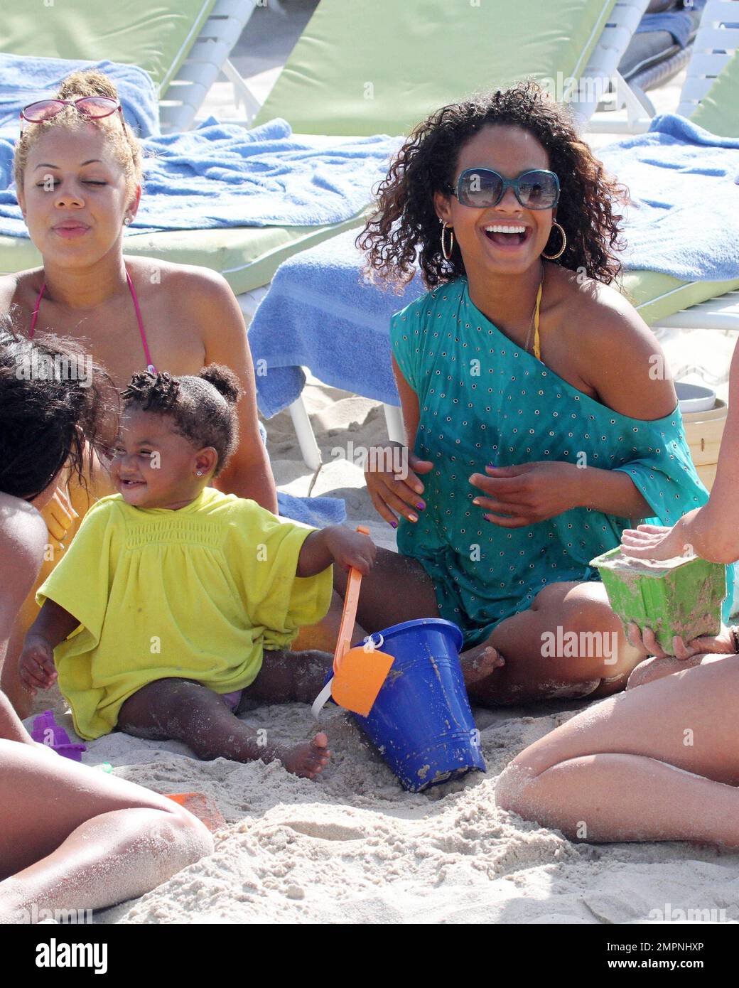 American recording artist, actress, dancer and model, Christina Milian ...